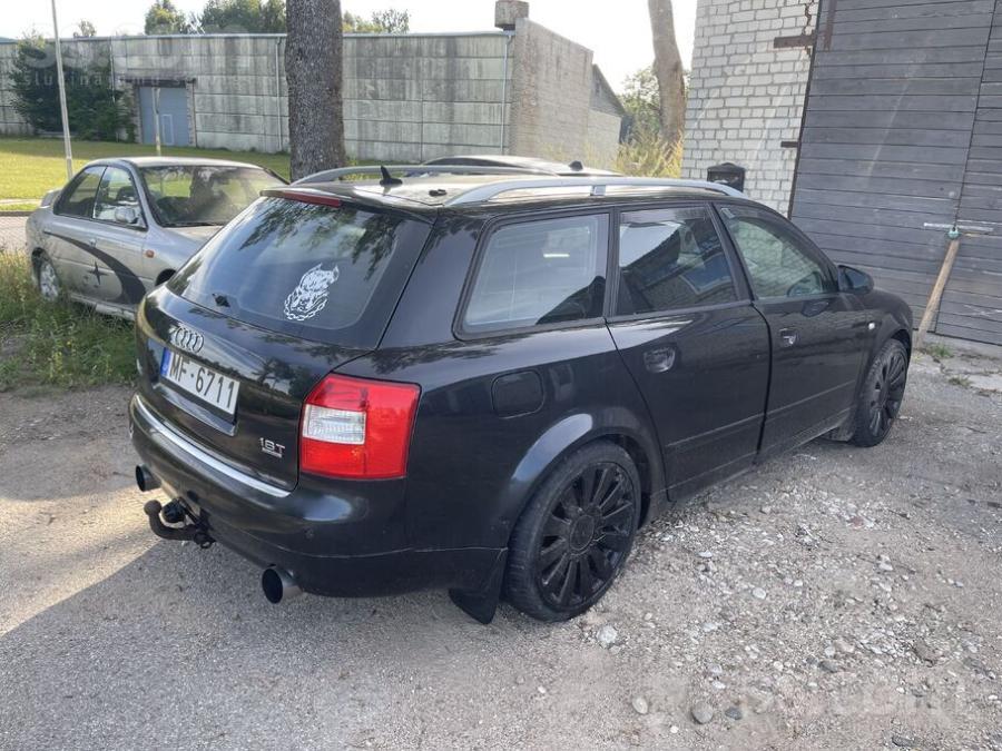 Melns Audi A4 2004 Kuldīga, ar dzinēja tilpumu 1.80 L un nobraukumu 430 tūkst. km par 2250 €, foto 7 vietnē AUTOMOTO.COM.LV