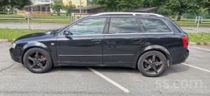 Black Audi A4 2004 in Riga, with an engine capacity of 1.90 L and mileage of 430 thousand km for 1150 €, photo 3 on AUTOMOTO.COM.LV