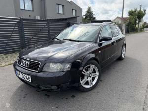 Melns Audi A4 2004 Kauņa, ar dzinēja tilpumu 2.50 L un nobraukumu 322 tūkst. km par 2250 €, foto  vietnē AUTOMOTO.COM.LV