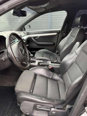 Melns Audi A4 2004 Kauņa, ar dzinēja tilpumu 2.50 L un nobraukumu 322 tūkst. km par 2250 €, foto 21 vietnē AUTOMOTO.COM.LV