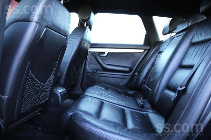 Melns Audi A4 2004 Rīga, ar dzinēja tilpumu 1.90 L un nobraukumu 320 tūkst. km par 1995 €, foto 14 vietnē AUTOMOTO.COM.LV