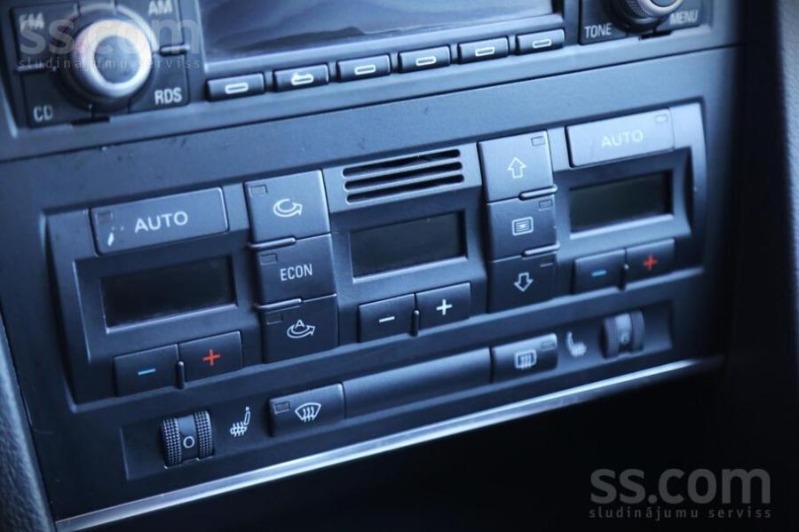Melns Audi A4 2004 Rīga, ar dzinēja tilpumu 1.90 L un nobraukumu 320 tūkst. km par 1995 €, foto 17 vietnē AUTOMOTO.COM.LV