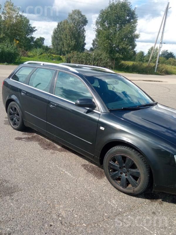Melns Audi A4 2004 Preiļi, ar dzinēja tilpumu 1.90 L un nobraukumu 314 tūkst. km par 1400 €, foto 3 vietnē AUTOMOTO.COM.LV