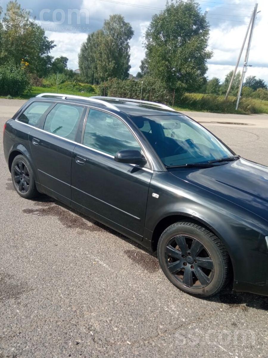 Melns Audi A4 2004 Preiļi, ar dzinēja tilpumu 1.90 L un nobraukumu 314 tūkst. km par 1400 €, foto 3 vietnē AUTOMOTO.COM.LV