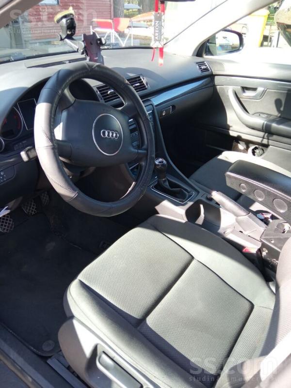 Melns Audi A4 2004 Preiļi, ar dzinēja tilpumu 1.90 L un nobraukumu 314 tūkst. km par 1400 €, foto 7 vietnē AUTOMOTO.COM.LV