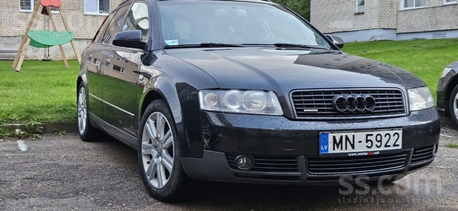 Melns Audi A4 2004 Ludza, ar dzinēja tilpumu 1.90 L un nobraukumu 366 tūkst. km par 2000 €, foto 1 vietnē AUTOMOTO.COM.LV