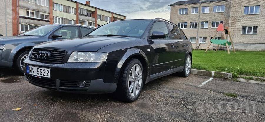 Melns Audi A4 2004 Ludza, ar dzinēja tilpumu 1.90 L un nobraukumu 366 tūkst. km par 2000 €, foto 3 vietnē AUTOMOTO.COM.LV