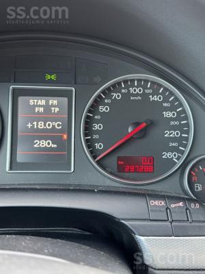 Черный Ауди А4 2004 в Бауска, объемом двигателя 1.90 л и пробегом 297 тыс. км за 2890 €, фото 24 на AUTOMOTO.COM.LV