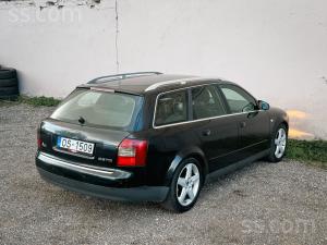 Black Audi A4 2004 in Riga, with an engine capacity of 2.50 L and mileage of 286 thousand km for 1590 €, photo 7 on AUTOMOTO.COM.LV