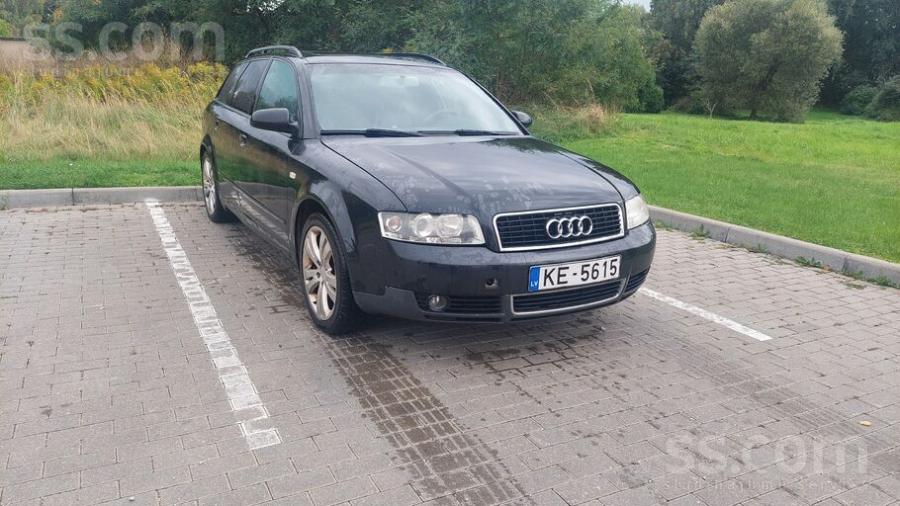 Melns Audi A4 2004 Valmiera, ar dzinēja tilpumu 1.90 L un nobraukumu 441 tūkst. km par 1400 €, foto 1 vietnē AUTOMOTO.COM.LV