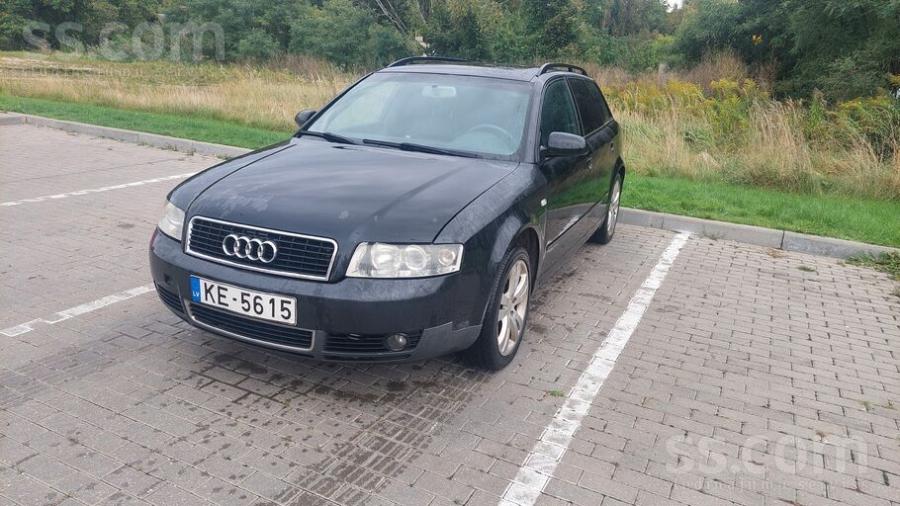 Melns Audi A4 2004 Valmiera, ar dzinēja tilpumu 1.90 L un nobraukumu 441 tūkst. km par 1400 €, foto 3 vietnē AUTOMOTO.COM.LV