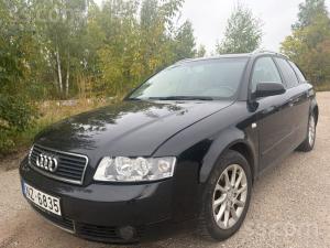 Melns Audi A4 2004 Jēkabpils, ar dzinēja tilpumu 1.90 L un nobraukumu 375 tūkst. km par 1700 €, foto  vietnē AUTOMOTO.COM.LV