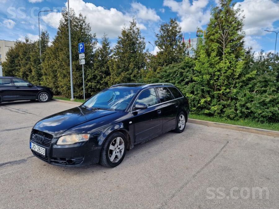 Melns Audi A4 2005 Rīga, ar dzinēja tilpumu 3.00 L un nobraukumu 407 tūkst. km par 1950 €, foto 1 vietnē AUTOMOTO.COM.LV