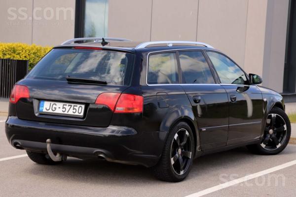 Melns Audi A4 2005 Tukums, ar dzinēja tilpumu 3.00 L un nobraukumu 0 tūkst. km par 2499 €, foto 3 vietnē AUTOMOTO.COM.LV