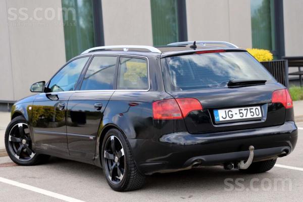 Melns Audi A4 2005 Tukums, ar dzinēja tilpumu 3.00 L un nobraukumu 0 tūkst. km par 2499 €, foto 4 vietnē AUTOMOTO.COM.LV