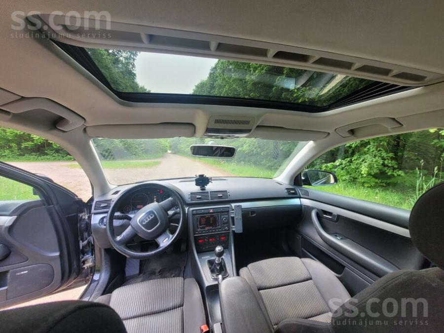 Melns Audi A4 2005 Kuldīga, ar dzinēja tilpumu 2.00 L un nobraukumu 356 tūkst. km par 1750 €, foto 6 vietnē AUTOMOTO.COM.LV