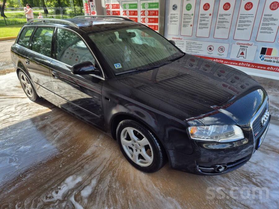 Black Audi A4 2005 in Ogre, with an engine capacity of 3.00 L and mileage of 294 thousand km for 2400 €, photo 4 on AUTOMOTO.COM.LV