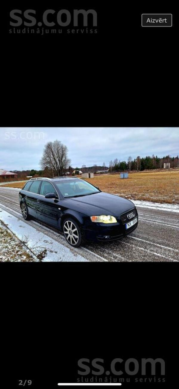 Melns Audi A4 2005 Daugavpils, ar dzinēja tilpumu 3.00 L un nobraukumu 0 tūkst. km par 1700 €, foto 6 vietnē AUTOMOTO.COM.LV
