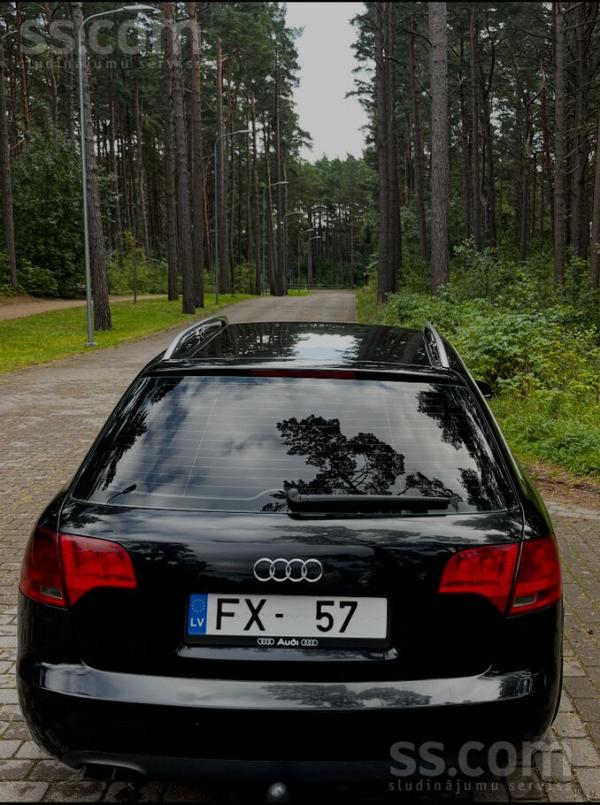 Black Audi A4 2005 in Ventspils, with an engine capacity of 2.00 L and mileage of 279 thousand km for 2999 €, photo 5 on AUTOMOTO.COM.LV