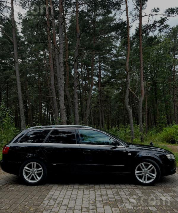 Black Audi A4 2005 in Ventspils, with an engine capacity of 2.00 L and mileage of 279 thousand km for 2999 €, photo 8 on AUTOMOTO.COM.LV