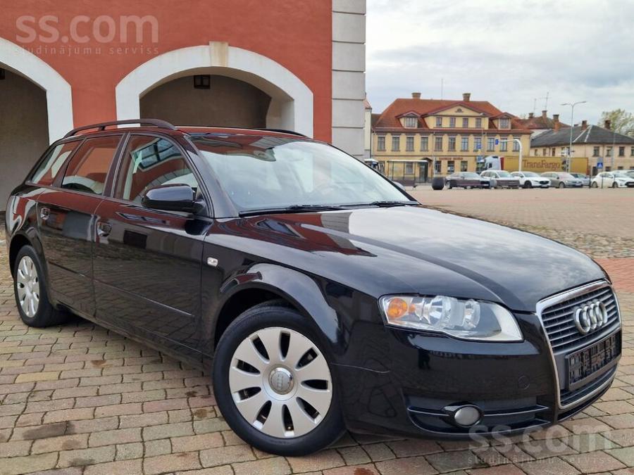 Melns Audi A4 2005 Bauska, ar dzinēja tilpumu 1.90 L un nobraukumu 323 tūkst. km par 3550 €, foto 2 vietnē AUTOMOTO.COM.LV