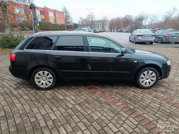 Black Audi A4 2005 in Vilnius, with an engine capacity of 2.00 L and mileage of 270 thousand km for 1700 €, photo 6 on AUTOMOTO.COM.LV
