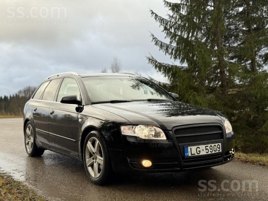 Melns Audi A4 2005 Cēsis, ar dzinēja tilpumu 2.00 L un nobraukumu 281 tūkst. km par 2100 €, foto 2 vietnē AUTOMOTO.COM.LV