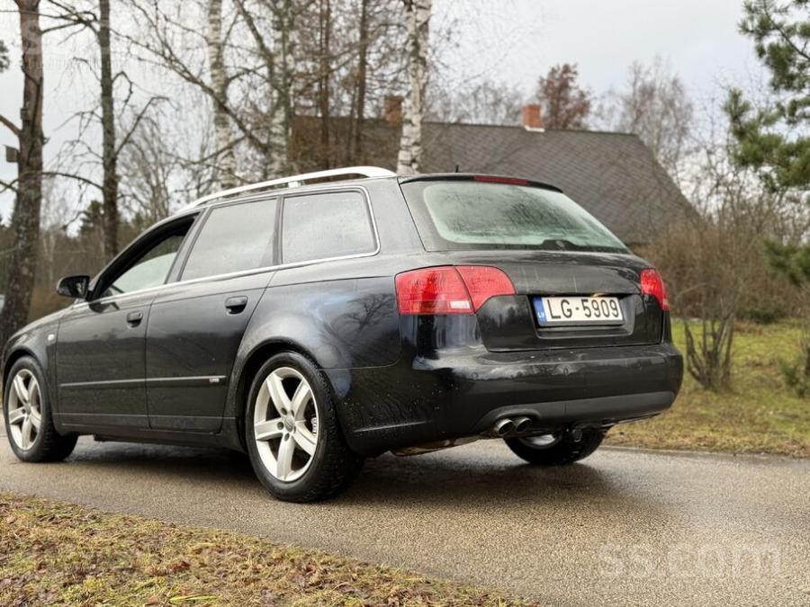 Melns Audi A4 2005 Cēsis, ar dzinēja tilpumu 2.00 L un nobraukumu 281 tūkst. km par 2100 €, foto 4 vietnē AUTOMOTO.COM.LV