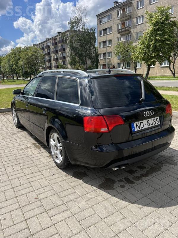 Black Audi A4 2005 in Rezekne, with an engine capacity of 2.00 L and mileage of 427 thousand km for 2350 €, photo 2 on AUTOMOTO.COM.LV