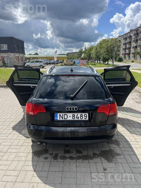Black Audi A4 2005 in Rezekne, with an engine capacity of 2.00 L and mileage of 427 thousand km for 2350 €, photo 6 on AUTOMOTO.COM.LV