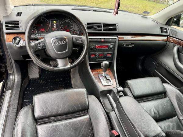 Melns Audi A4 2005 Rīga, ar dzinēja tilpumu 3.00 L un nobraukumu 345 tūkst. km par 3300 €, foto 7 vietnē AUTOMOTO.COM.LV