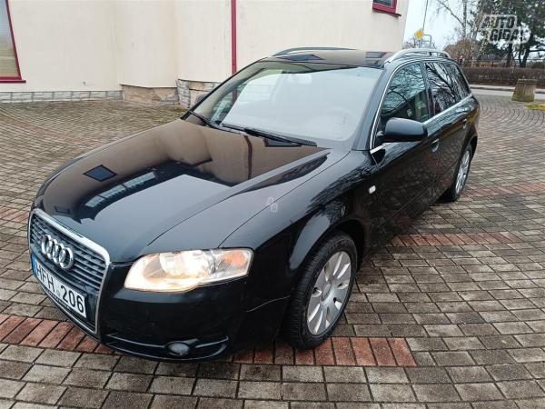 Black Audi A4 2005 in Vilnius, with an engine capacity of 2.00 L and mileage of 287 thousand km for 1700 €, photo 1 on AUTOMOTO.COM.LV