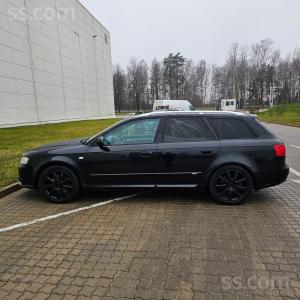 Black Audi A4 2005 in Riga, with an engine capacity of 2.50 L and mileage of 285 thousand km for 2450 €, photo 7 on AUTOMOTO.COM.LV