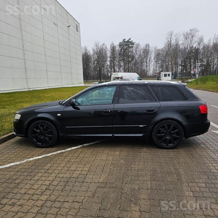 Black Audi A4 2005 in Riga, with an engine capacity of 2.50 L and mileage of 285 thousand km for 2450 €, photo 7 on AUTOMOTO.COM.LV