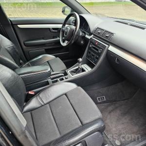 Black Audi A4 2005 in Riga, with an engine capacity of 2.50 L and mileage of 285 thousand km for 2450 €, photo 9 on AUTOMOTO.COM.LV