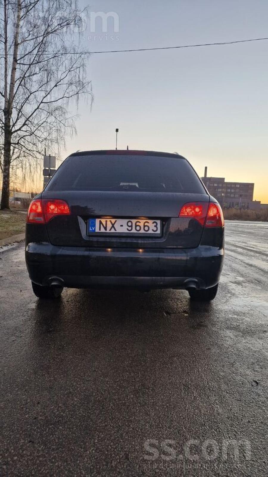 Black Audi A4 2005 in Rezekne, with an engine capacity of 3.00 L and mileage of 360 thousand km for 3199 €, photo 3 on AUTOMOTO.COM.LV