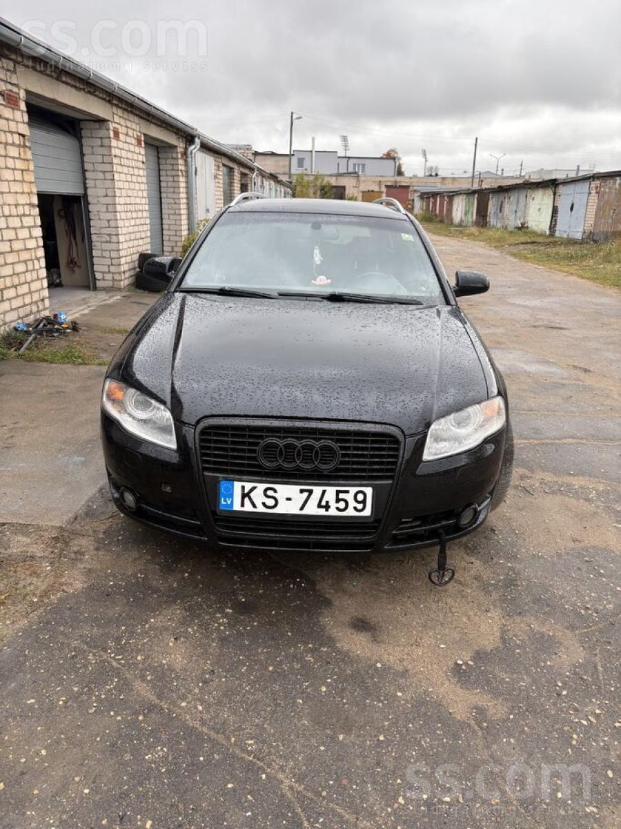 Melns Audi A4 2005 Daugavpils, ar dzinēja tilpumu 2.00 L un nobraukumu 431 tūkst. km par 2500 €, foto 1 vietnē AUTOMOTO.COM.LV