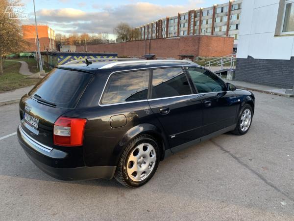 Black Audi A4 2005 in Marijampole, with an engine capacity of 1.90 L and mileage of 348 thousand km for 1950 €, photo 8 on AUTOMOTO.COM.LV