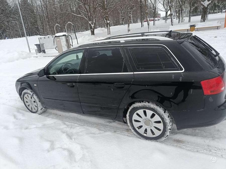 Melns Audi A4 2005 Šalčininkai, ar dzinēja tilpumu 1.99 L un nobraukumu 330 tūkst. km par 2050 €, foto 3 vietnē AUTOMOTO.COM.LV