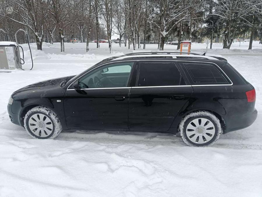 Melns Audi A4 2005 Šalčininkai, ar dzinēja tilpumu 1.99 L un nobraukumu 330 tūkst. km par 2050 €, foto 5 vietnē AUTOMOTO.COM.LV