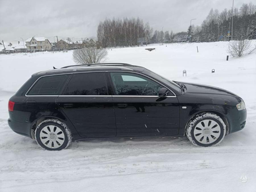 Melns Audi A4 2005 Šalčininkai, ar dzinēja tilpumu 1.99 L un nobraukumu 330 tūkst. km par 2050 €, foto 6 vietnē AUTOMOTO.COM.LV
