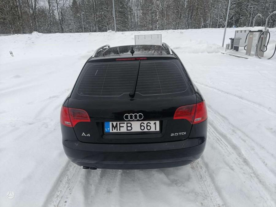 Melns Audi A4 2005 Šalčininkai, ar dzinēja tilpumu 1.99 L un nobraukumu 330 tūkst. km par 2050 €, foto 14 vietnē AUTOMOTO.COM.LV
