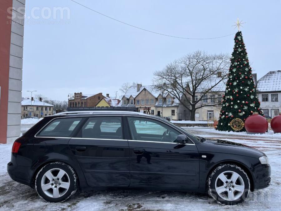 Black Audi A4 2005 in Bauska, with an engine capacity of 2.00 L and mileage of 0 thousand km for 3190 €, photo 2 on AUTOMOTO.COM.LV