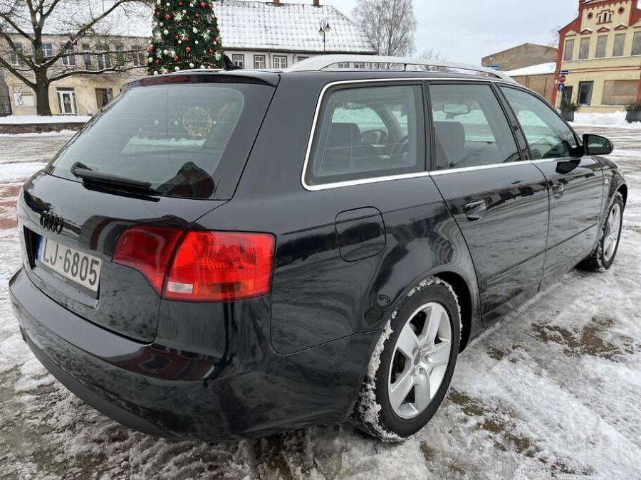 Black Audi A4 2005 in Bauska, with an engine capacity of 2.00 L and mileage of 0 thousand km for 3190 €, photo 3 on AUTOMOTO.COM.LV