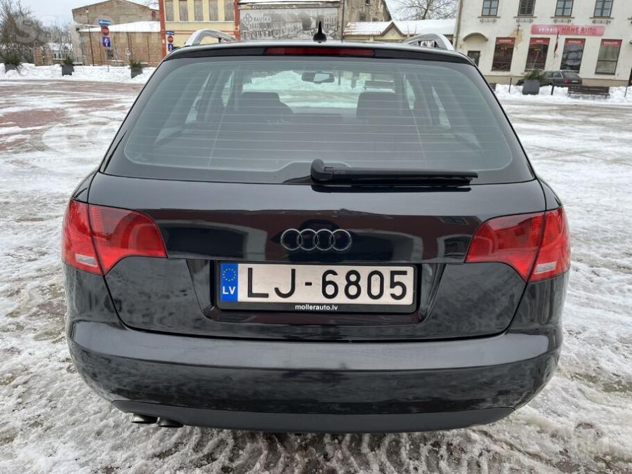 Black Audi A4 2005 in Bauska, with an engine capacity of 2.00 L and mileage of 0 thousand km for 3190 €, photo 4 on AUTOMOTO.COM.LV