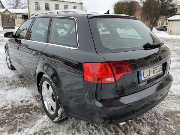 Black Audi A4 2005 in Bauska, with an engine capacity of 2.00 L and mileage of 0 thousand km for 3190 €, photo 5 on AUTOMOTO.COM.LV