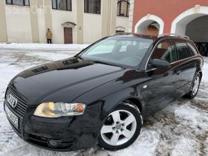 Black Audi A4 2005 in Bauska, with an engine capacity of 2.00 L and mileage of 0 thousand km for 3190 €, photo 7 on AUTOMOTO.COM.LV