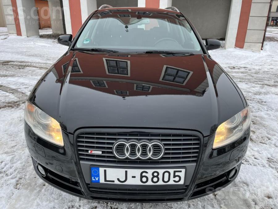 Black Audi A4 2005 in Bauska, with an engine capacity of 2.00 L and mileage of 0 thousand km for 3190 €, photo 8 on AUTOMOTO.COM.LV