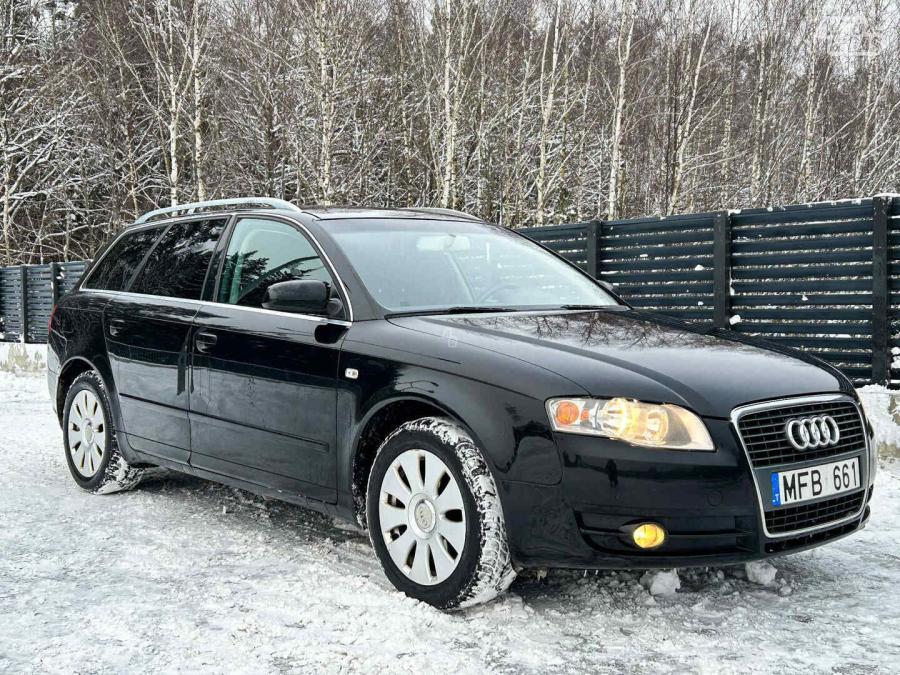 Melns Audi A4 2005 Viļņa, ar dzinēja tilpumu 2.00 L un nobraukumu 331 tūkst. km par 2799 €, foto 4 vietnē AUTOMOTO.COM.LV