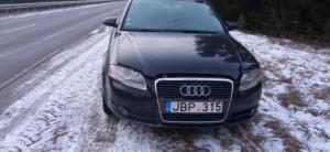 Melns Audi A4 2005 Telšiai, ar dzinēja tilpumu 2.00 L un nobraukumu 412 tūkst. km par 550 €, foto  vietnē AUTOMOTO.COM.LV